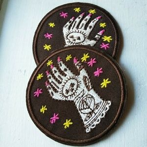Accessories | Voodoo Hand Patch Iron On Sew On | Poshmark